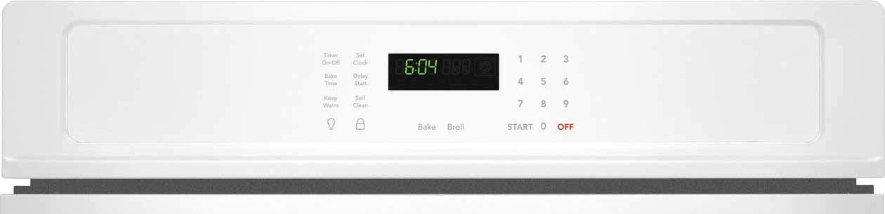 Frigidaire FFEW2726TS 27 Inch 3.8 cu. ft. Total Capacity Electric Single Wall Oven with 2 Oven Racks, Sabbath Mode, ADA Compliant, in Stainless Steel
