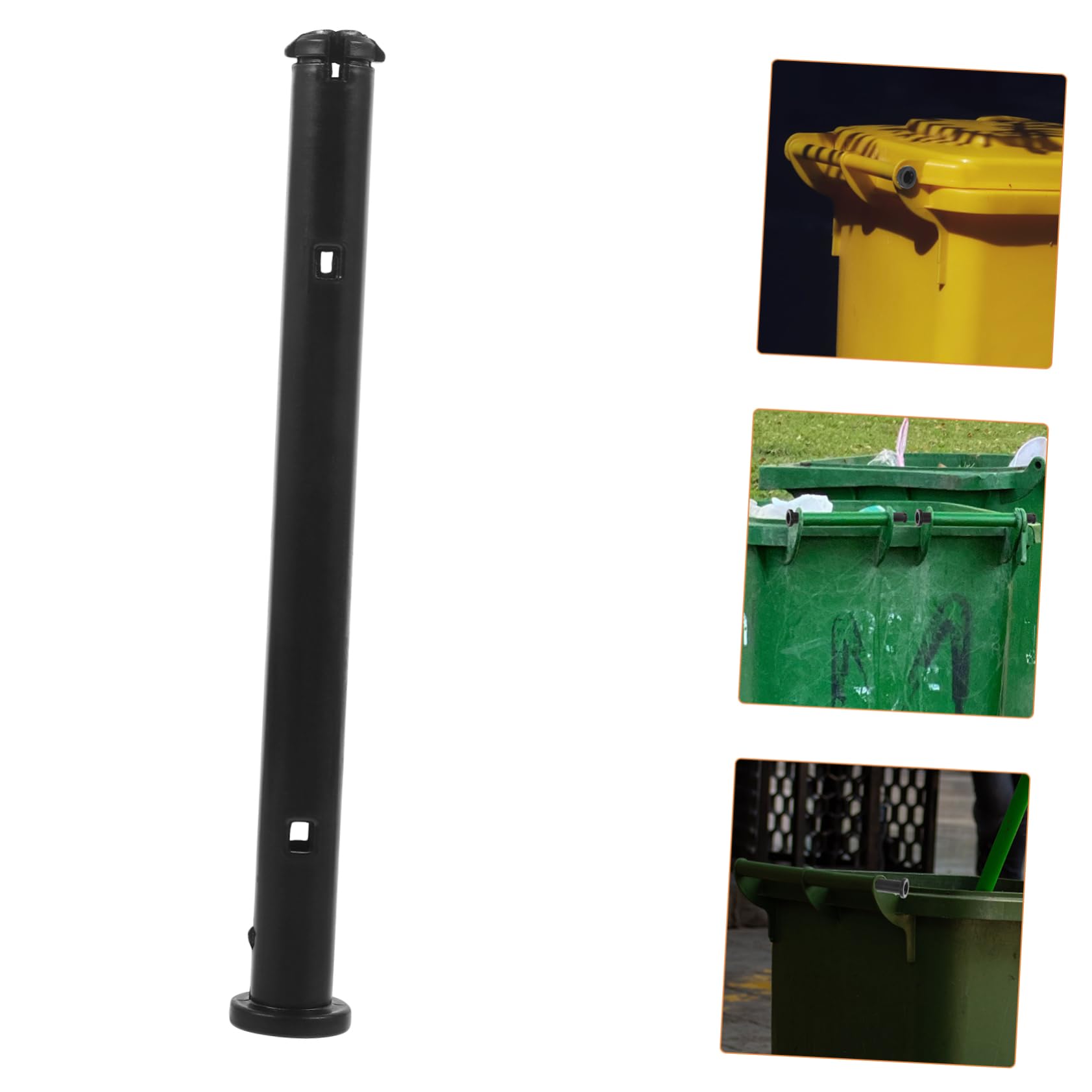 STOBAZA 4pcs Trash Can Latch Safety Latch for Trash Can Covers Latch Dust Bin Lid Plug Latch Practical Trashcan Lid Latch Dustbin Lid Latches Plastic Clamshell Universal Tool