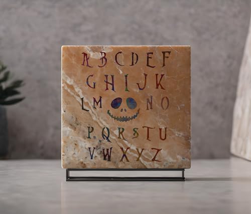 Nightmare Before Christmas Font Alphabet Stencil Template Reusable for Painting on Walls, Wood, Arts and Crafts (283) - 8.5 x 11 Inches