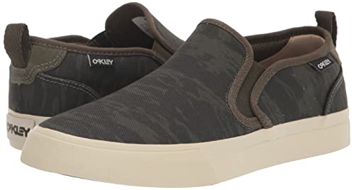 Oakley Men's B1B Classic Slip On Sneaker, Brush Tiger CAMO Green, 11