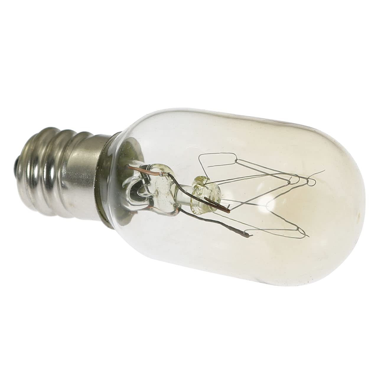 SQXBK 8PCS E12120V25W Brass Incandescent Bulbs Salt Lamp Salt Lamp Bulb Microwave Oven Incandescent Light Bulbs E12 Base Appliance Lamp Stovetop Light Salt Crystal Lamp