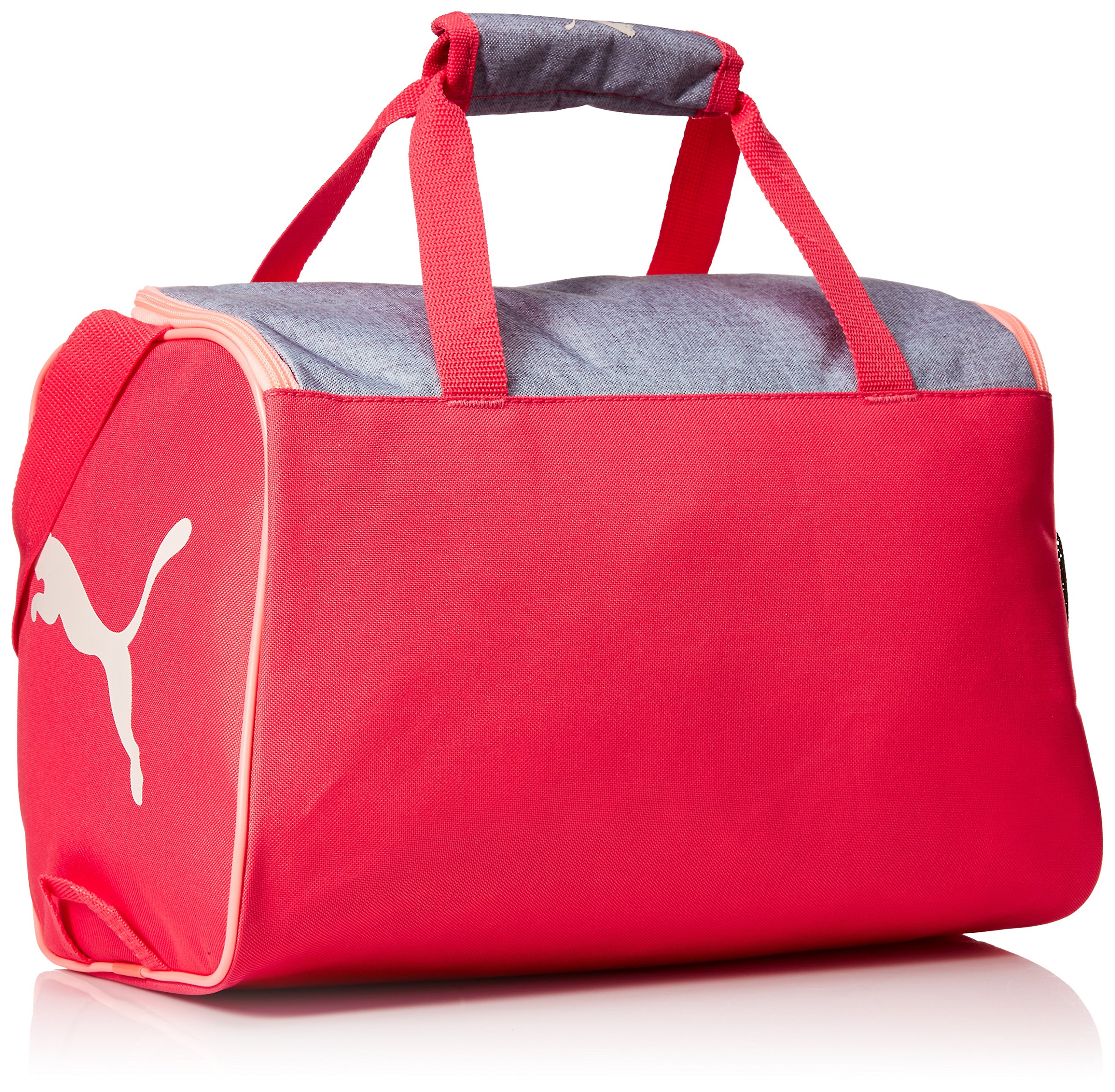 PUMA unisex child Puma Evercat Transformation Jr duffel bags, Grey/Pink, One Size US
