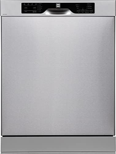 RCA RZ0842 Front Control-Built in FULLSIZE Dishwasher, 57 DBA, Stainless Steel, 24β WIDE, Stainless