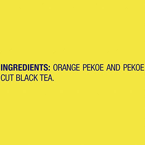 Lipton Black Iced Tea Bags, Unsweetened, Can Support Heart Health, Gallon Size, 48 Count (Pack of 2)