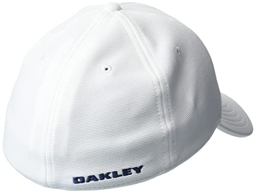 Oakley unisex adult Oakley Tincan Cap Hat, White/Fathom, Large-X-Large US
