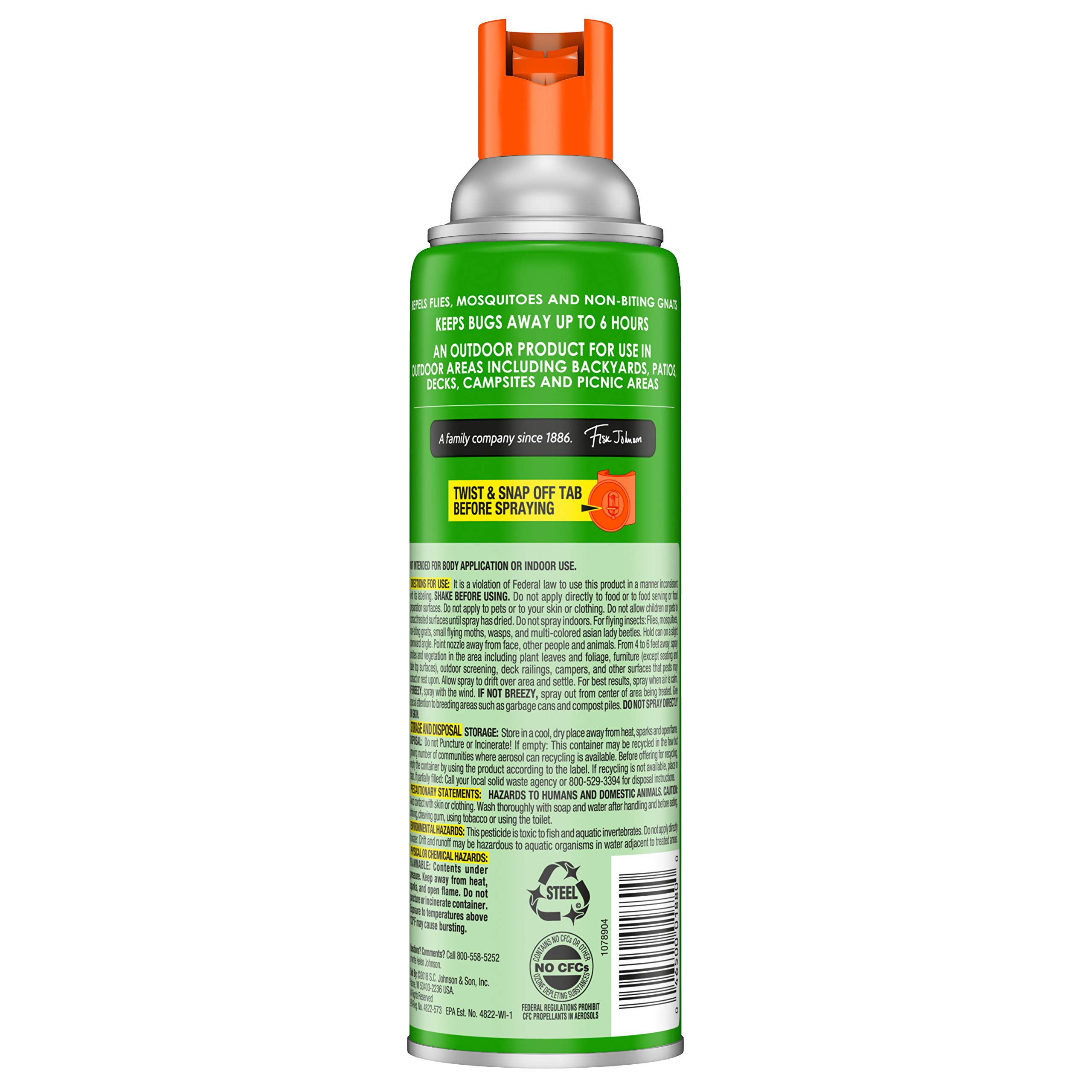 OFF! Wooden Backyard Pretreat Outdoor Fogger, 16 Ounces - 3 Pack
