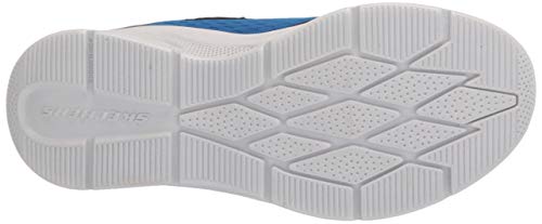 Skechers boys Microspec Max Sneaker, Royal/Black, 13 Little Kid US