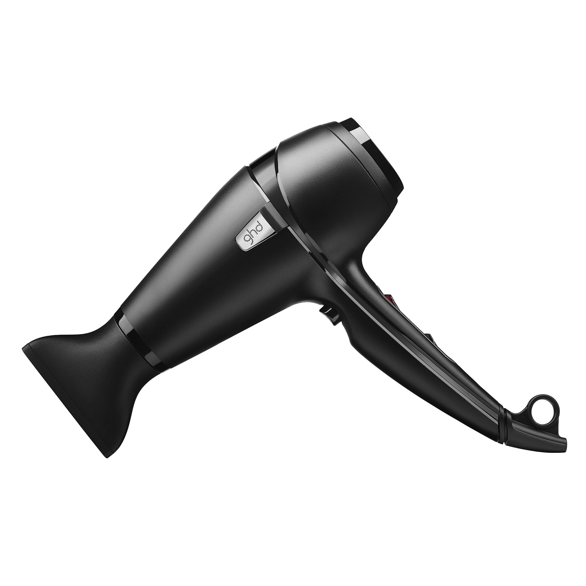 ghd Air Hair Dryer β 1600w Professional Blow Dryer, Salon Strength Motor, Concentrator Nozzle, Adjustable Temperature Setting, and Ionic Technology for Super-Fast Drying β Black