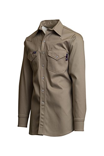 Lapco FR INKWS-17 L Flame Resistant Welder's Shirts