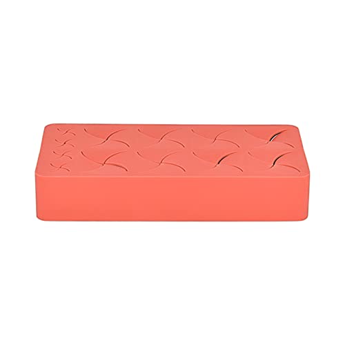 Multi-Function Silicone Storage Box, Silicone Multi-Grid Storage Display Rack, Metal Tool Glass Accessories Storage Box (S)
