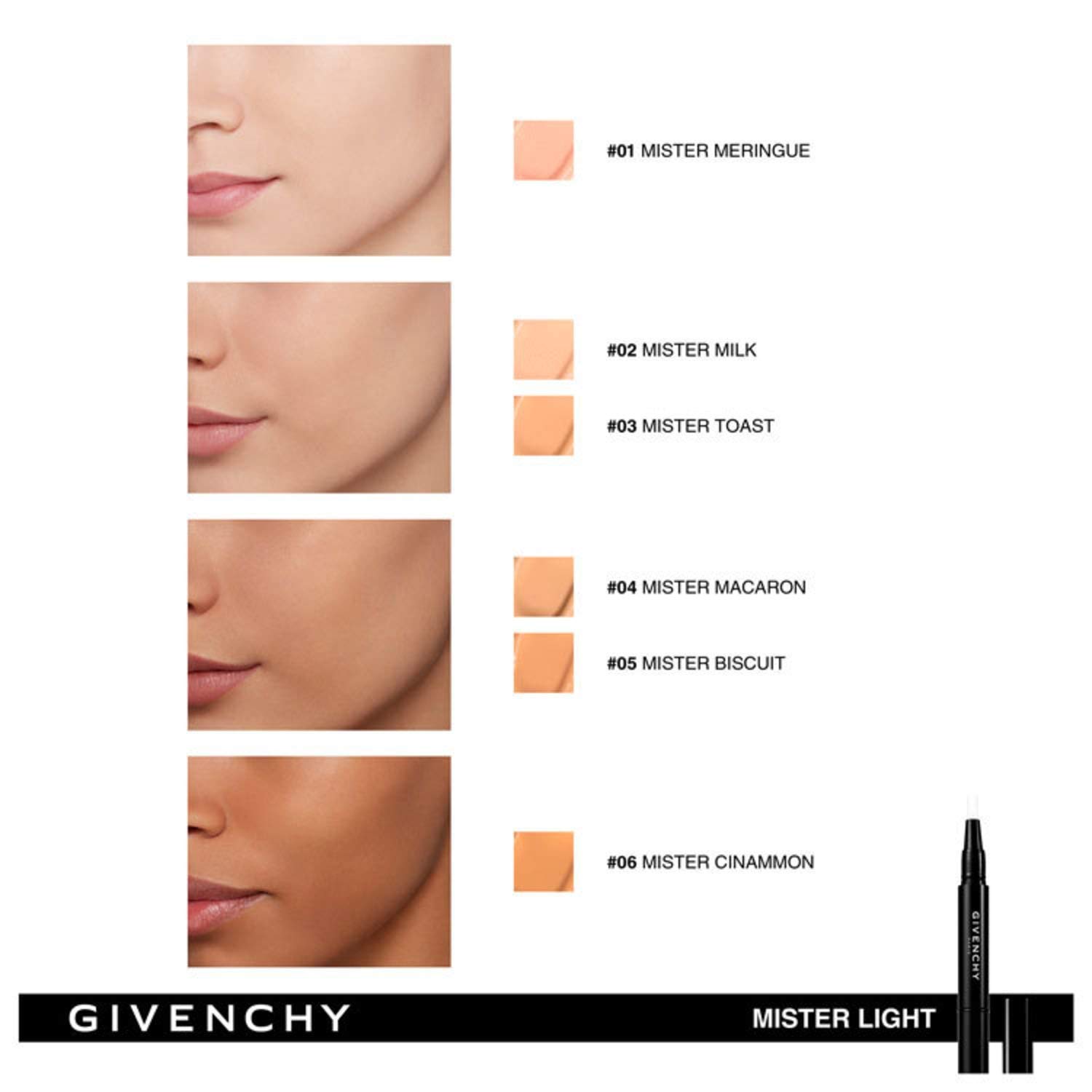 Givenchy Mister Light Instant Light Corrective Pen Mister Biscuit