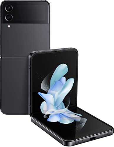 SAMSUNG Galaxy Z Flip4 5G 512GB 8GB RAM Factory Unlocked (GSM Only | No CDMA - not Compatible with Verizon/Sprint) - Black