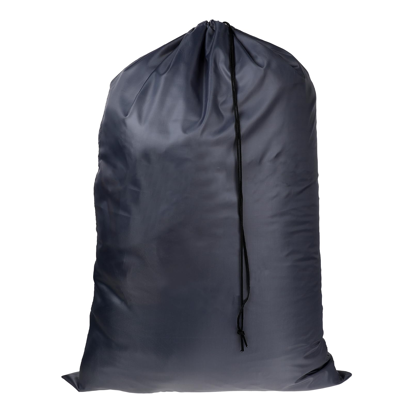 Prasacco Travel Laundry Bag, 21x36Inch/60x91cm Backpack Laundry Bag for College Heavy Duty Dirty Clothes Bag Machine Washable and Drawstring Closure Laundry Organizer for Camping (Gray)