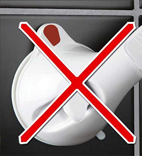 WENKO Wall Grip Secura White 59 cm-with Indicator, 8.5 x 42 x 11.5 cm