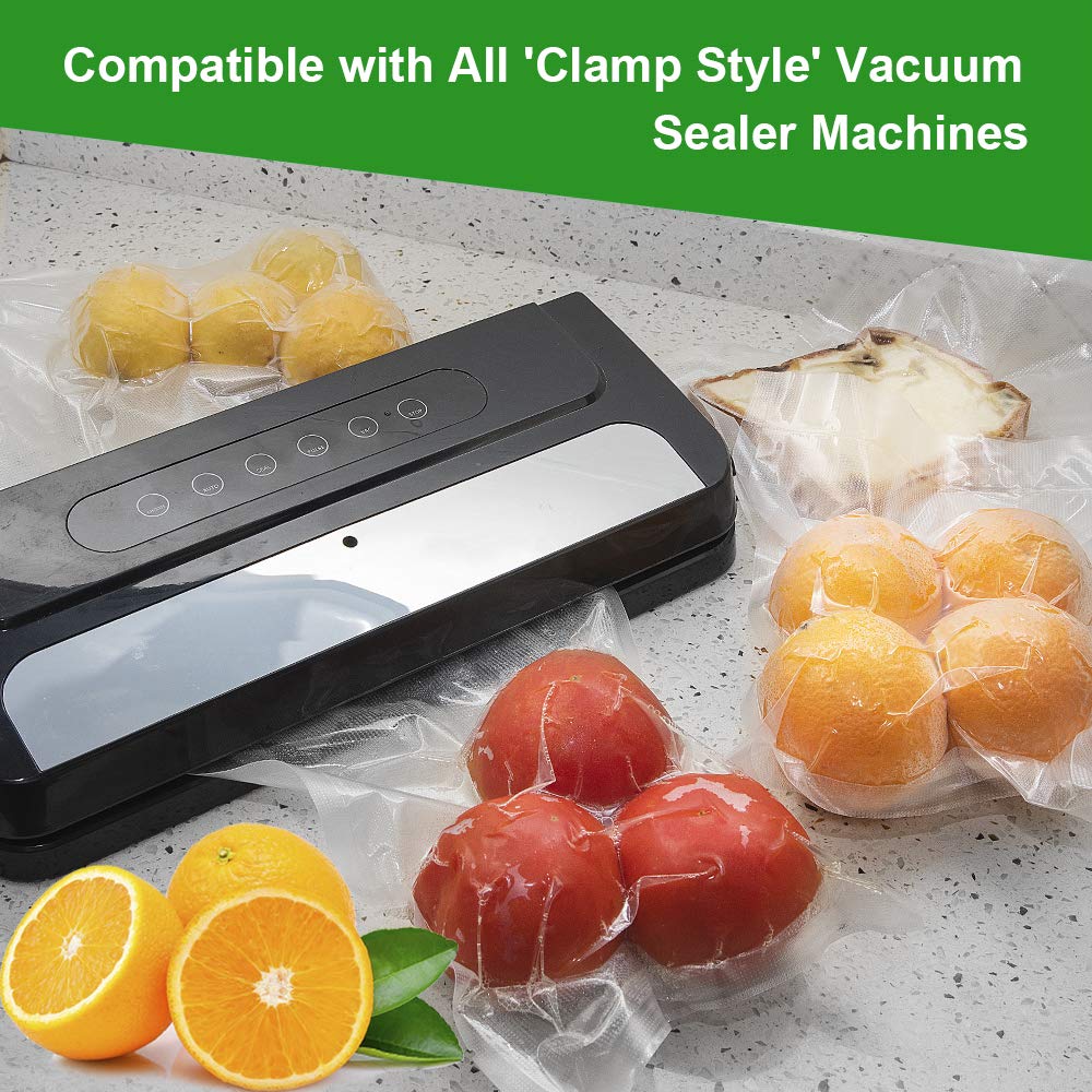 MaiFlaFre 8x50 2 Pack Vacuum Sealer Bags Rolls with Commercial Grade, BPA Free, Heavy Duty, Great for Vac Storage, Meal Prep or Sous Vide