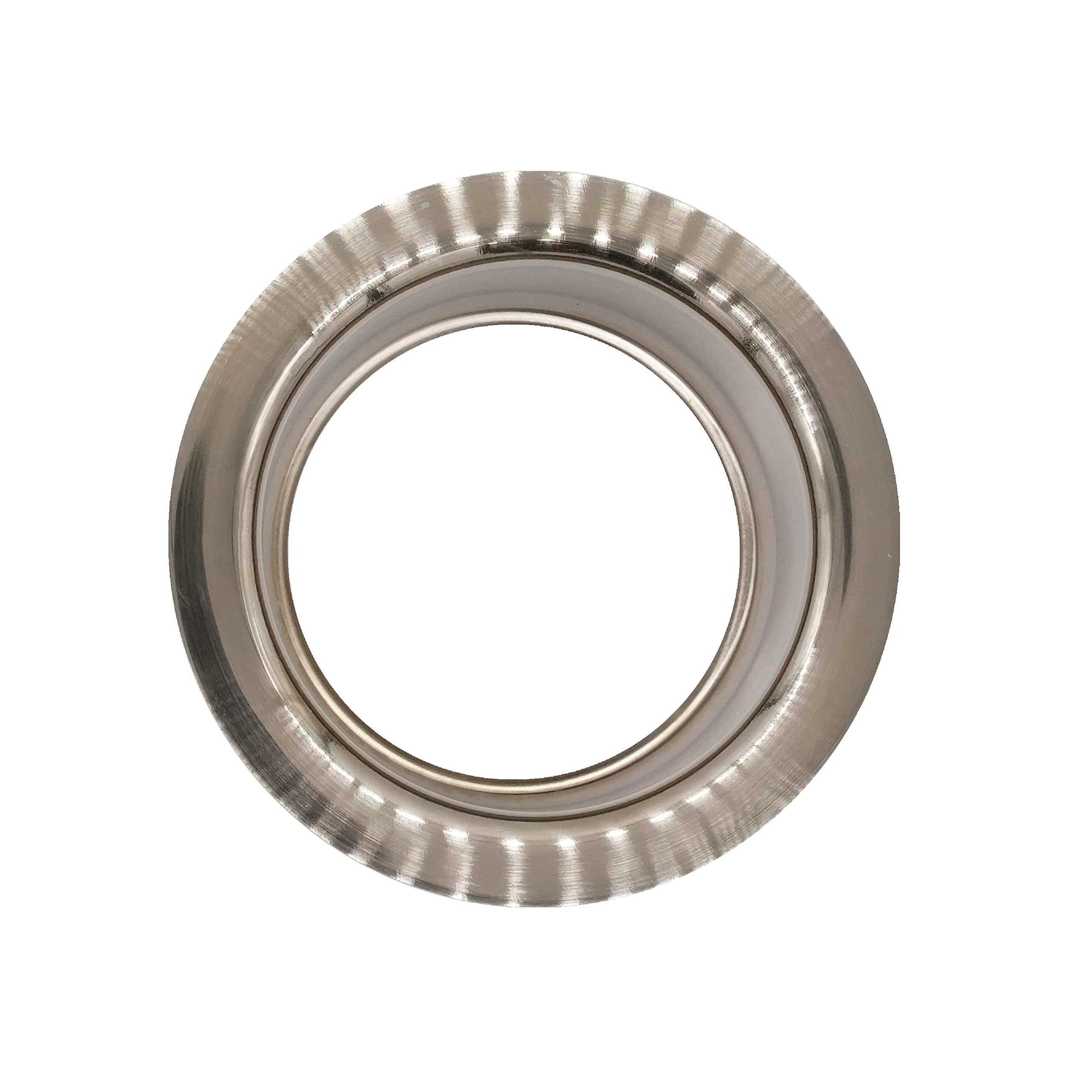 Westbrass D2082-20 3-1/2" Extra-Deep Collar Kitchen Sink Waste Disposal Flange & Stopper, Stainless Steel 1-Pack