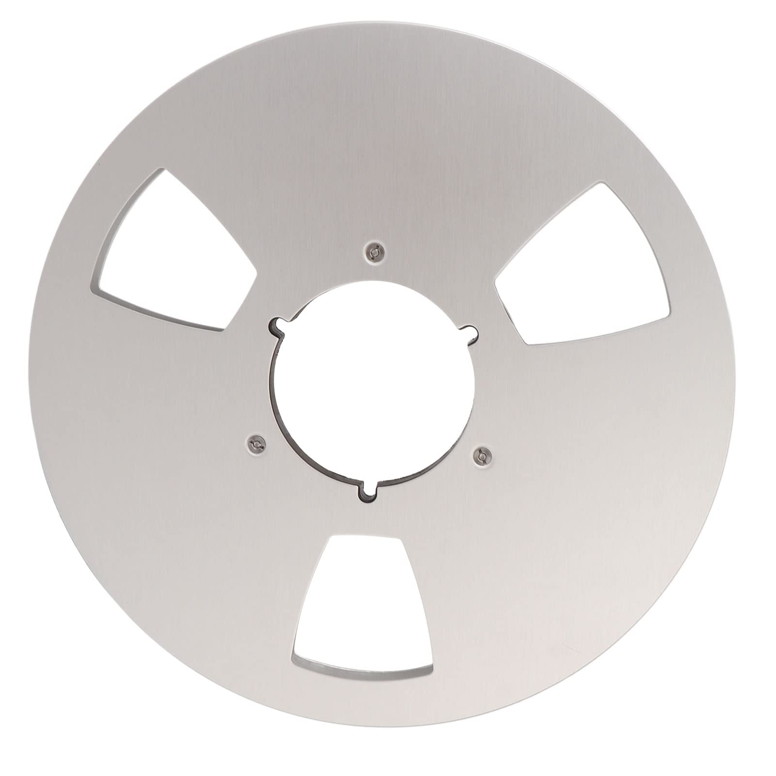 Recording Tape Reel 14 10 Inch Comfortable Blank Tape Reel Durable Bend Resistant Aluminum for Reel Tape Recorder Accessories (Silver)