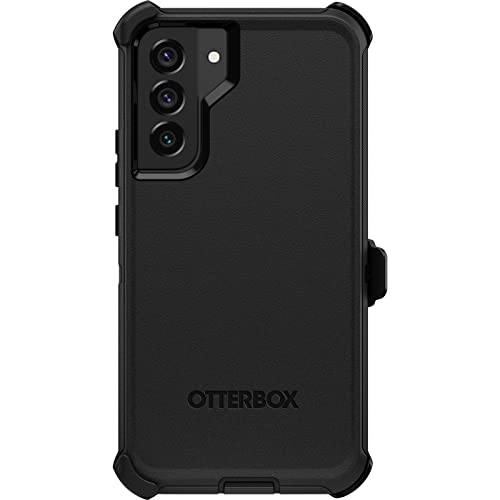 OtterBox Defender Case for Samsung Galaxy S22+, Shockproof, Drop Proof, Ultra-Rugged, Protective Case, 4X Tested to Military Standard, Black