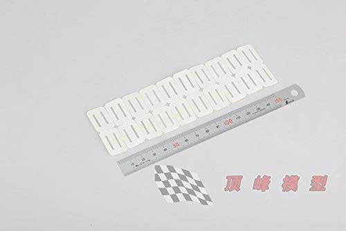 Parts & Accessories 20Pcs/Lot Paper Hinges/Hinge Folding Leaf/aileron Tail Wing Connector, KT, Foam, balsa rc Airplane Universal - (Color: L26 XW17mm (Large))