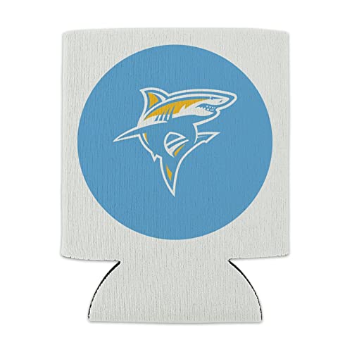 Long Island University Primary Logo Can Cooler - Drink Sleeve Hugger Collapsible Insulator - Beverage Insulated Holder