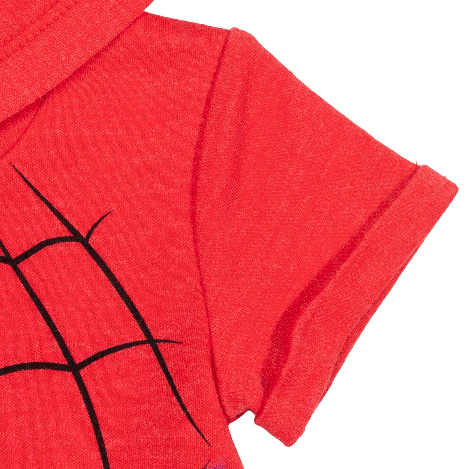 Marvel Avengers Spider-Man Toddler Boys Short Sleeve Romper Spiderman 5T