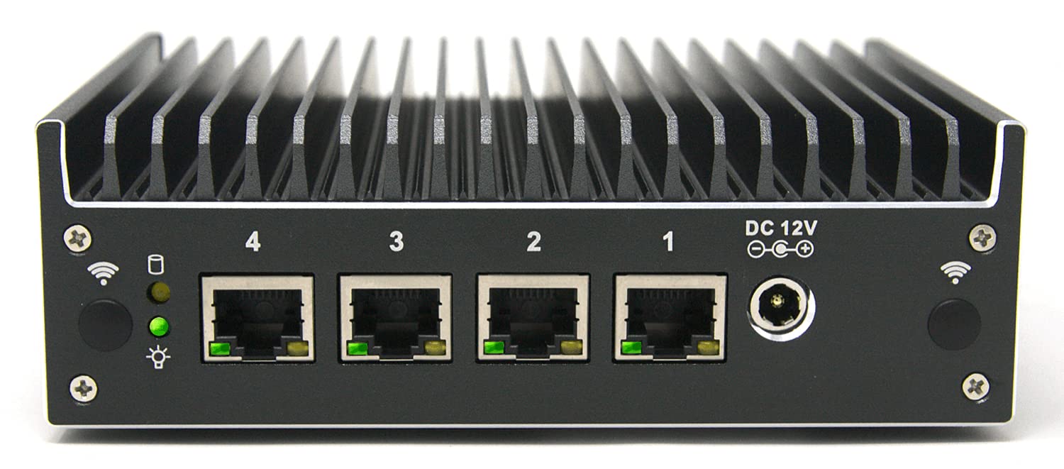 Protectli Vault Pro VP2420-4 Port, Firewall Micro Appliance/Mini PC - Intel Celeron J6412, 2.5G Ports, DDR4 RAM, M.2 SATA SSD Storage, AES-NI, 16GB RAM, 480GB SSD