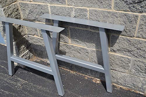 Metal Table Legs, A-Frame Style - Any Size and Color