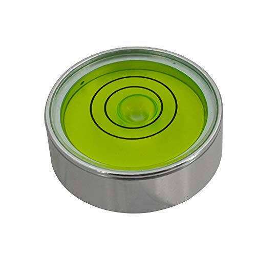Metal universal horizontal bubble water level level level balance bubble level round bubble 25x9mm