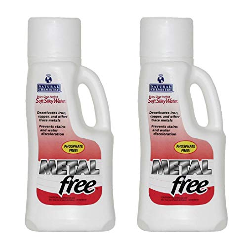 Metal-Free Pool Chemical 2 x 1 Liter by Natural Chemistry