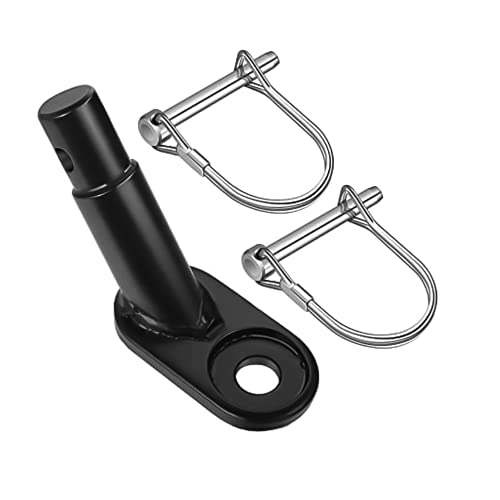 Thinvik Coupler Hitch Attachments for Instep and Schwinn Bike Trailers,Flat and Angled Couplers Metal, Bike Trailers Accessories for Kids&Pets, for Various of Bicycle Carriers, Trailer Size(Angled)