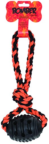 ZEUS Bomber Grenade Interactive Dog Toy, Tough and Durable Chew Toy for Dogs, 98059