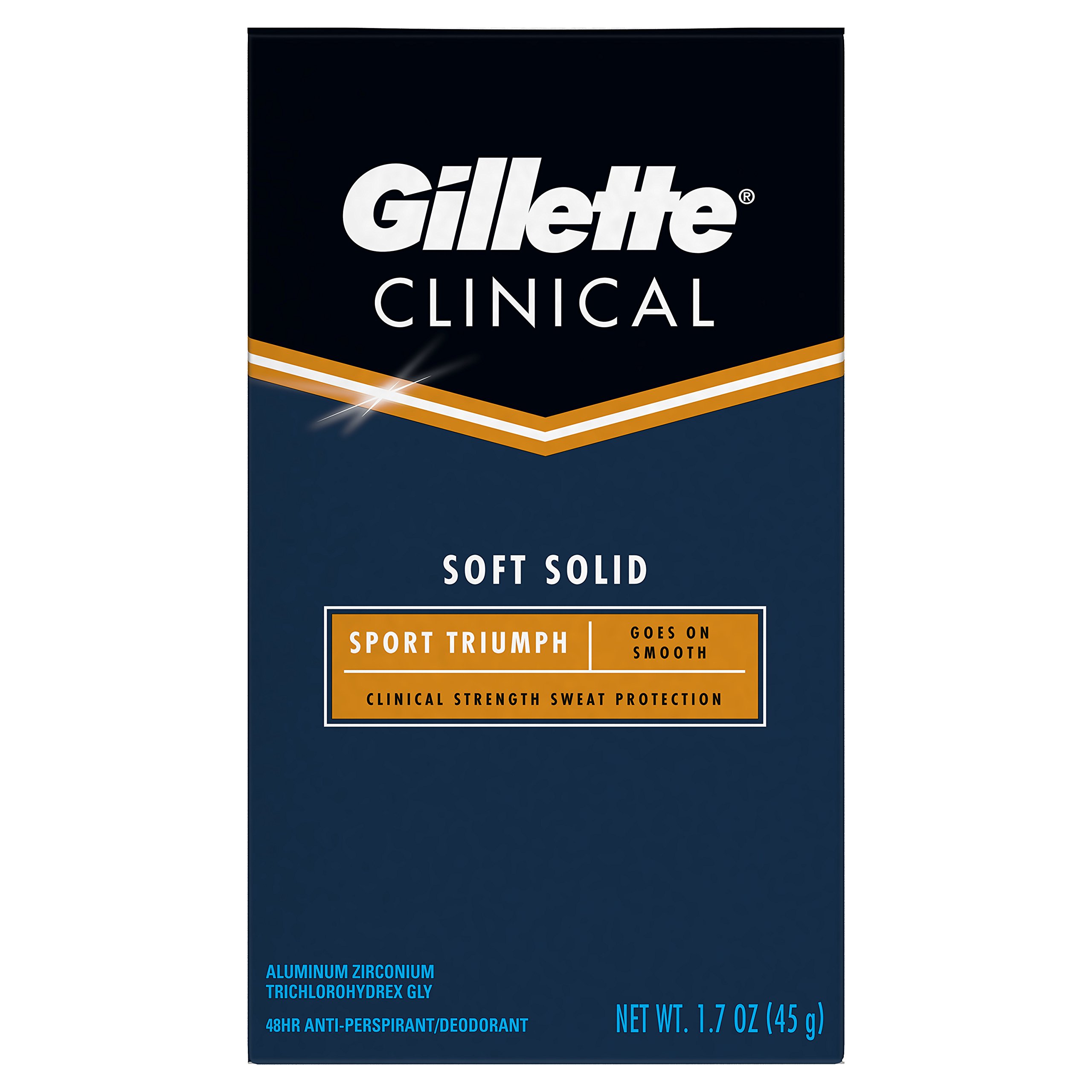 Gillette Clinical Sport Antiperspirant Deodorant - 1.7 oz