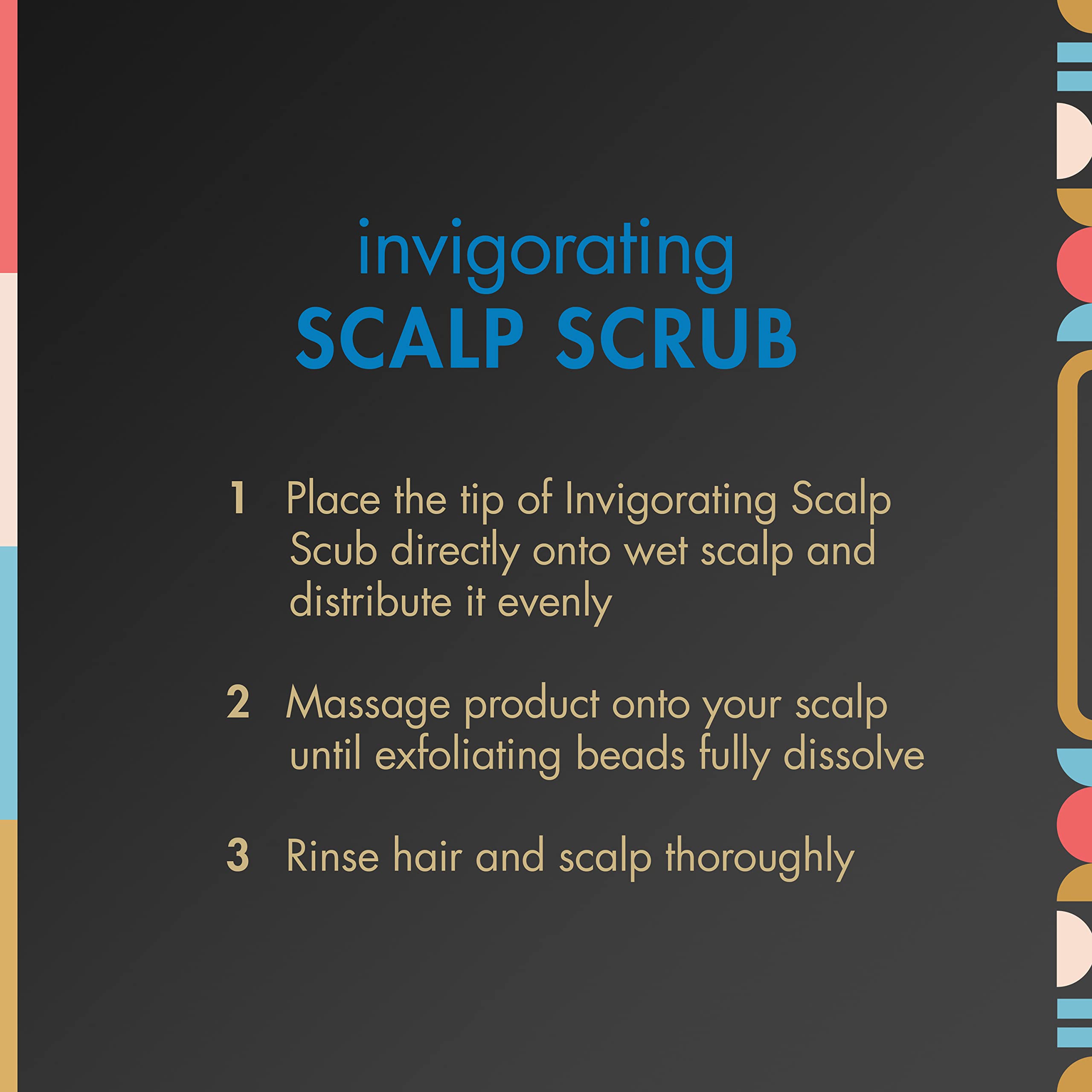 My Black is Beautiful Invigorating Scalp Scrub Treatment for Dry Scalp and Damaged Hair, Blue Ginger and Mint, 4.2 fl oz (Pack of 2)