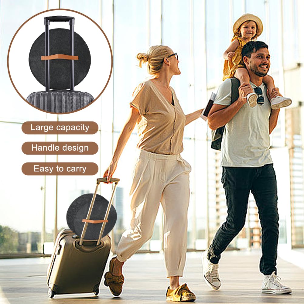 QQNYJS Hat Box Hat Storage Box Hat Boxes with S Hook for Women Storage & Men Foldable Hat Storage Boxes FoldableTravel Cap Boxes Collapsible Cowboy Hat Organizer