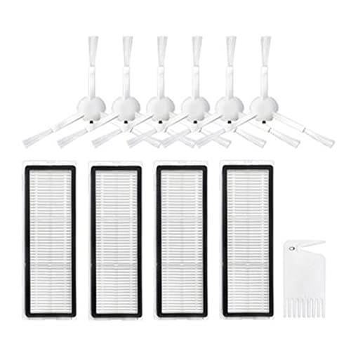 ORCOW Compatible with Xiaomi Mijia 1C 1T Mi Robot Vacuum Mop Dreame F9 Robotic Vacuum Cleaner Hepa Filter Main Side Brush Mop Cloth Accessories (Color : Set 16)