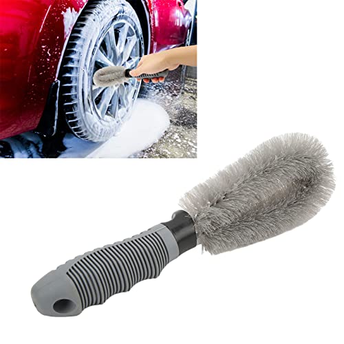 Soft Wheel Brush, Car Soft Wheel Tire Cleaner Brush Interior Exterior Universal for Home Motorcycles