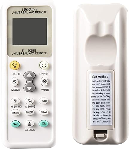 Universal A/C Air Conditioner Remote Control for Samsung Panasonic LG Fujitsu Sharp Gree Guangda Guqiao Haier Helton Hemilton Hicon Hisense Hitachi