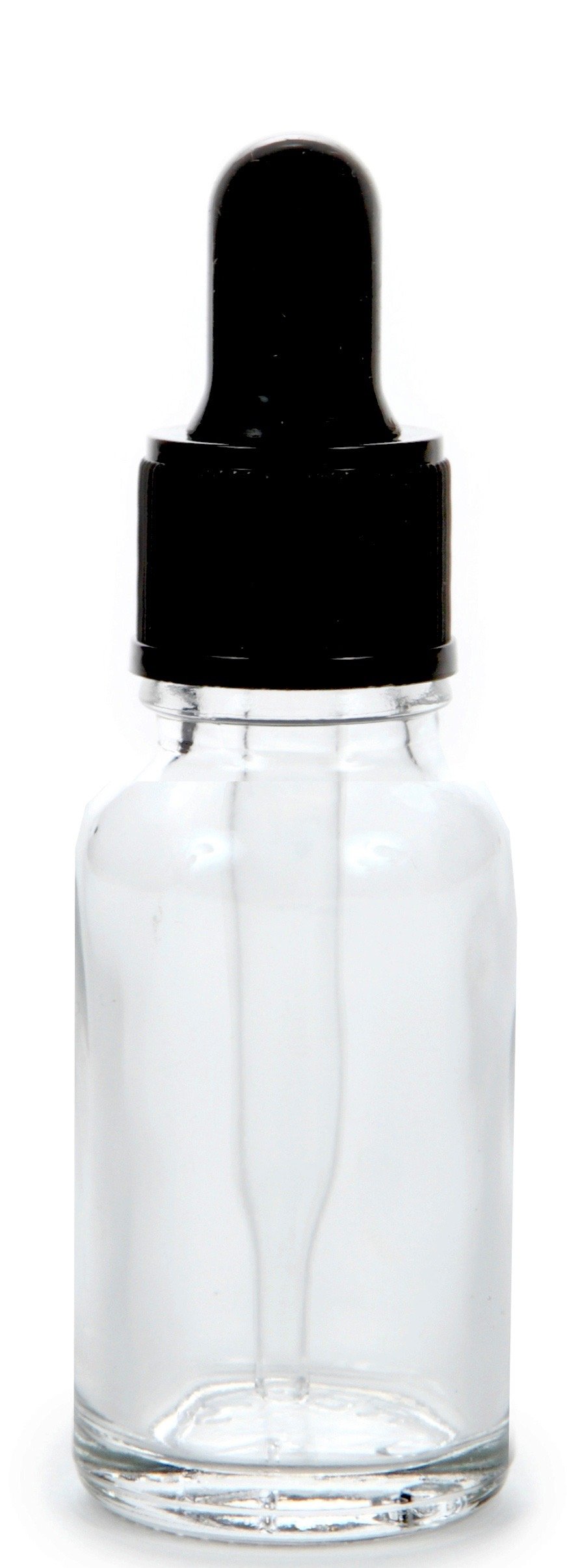 Vivaplex, 24, Clear, 10 ml (1/3 oz) Glass Bottles, with Glass Eye Droppers