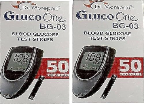 SUP BG-03 Test Strips - 100 Strips (Multicolor)