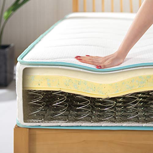 ZINUS 10 Inch Tight Top Spring Mattress, Innerspring Mattress, CertiPUR-US Certified, Mattress-in-a-Box, King