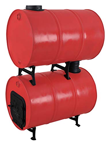 US Stove BKAD500 Barrel Camp Stove Adapter Kit, Small, Black