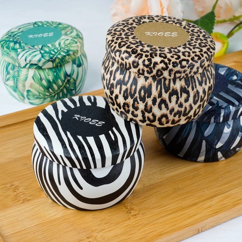 Fun and Unique Scented Candle Set, 4 Pack Natural Soy Wax Aromatherapy Scented Candles, Stress Relieving, Candles for Home, Candles for Women, Gift for Any Holiday
