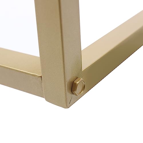 simimasen 39" Wall Mounted Garment Rack Heavy Duty Iron Clothes Rack Garment Clothes Hanging Rod Multi-Purpose Hanging Rod For Closet Storage