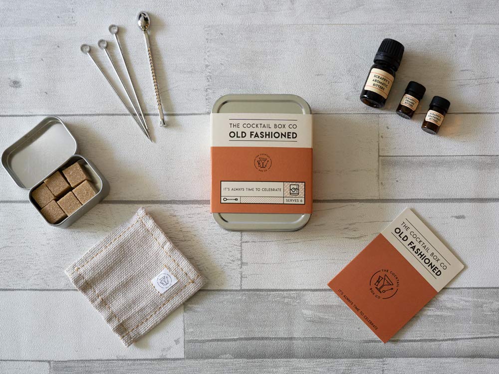Manhattan Cocktail Kit (2 Pack) - The Cocktail Box Co. Premium Cocktail Kits - Make Hand Crafted Cocktails. Great Gift for Any Cocktail Lover and Makes The Perfect Travel Companion!