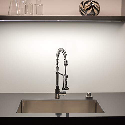 MENSARJOR Undermount Sink, 27" x 18" Single Bowl Kitchen Sink Undermount Stainless Steel Kitchen Sink, Bar or Prep Kitchen sink