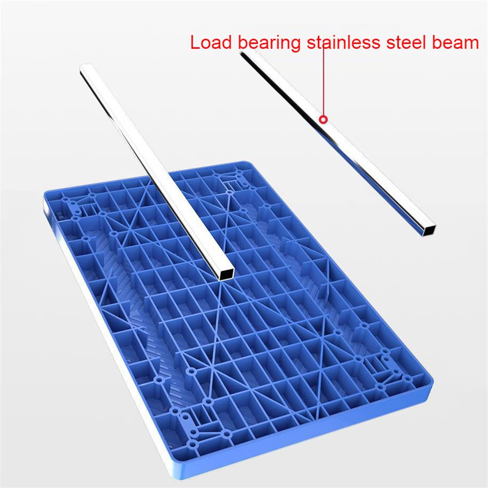 Moving cart, Foldable Platform Truck Push Dolly with 2100lb Weight Capacity Moving Platform Hand Truck,for Loading and Storage Material Handling
