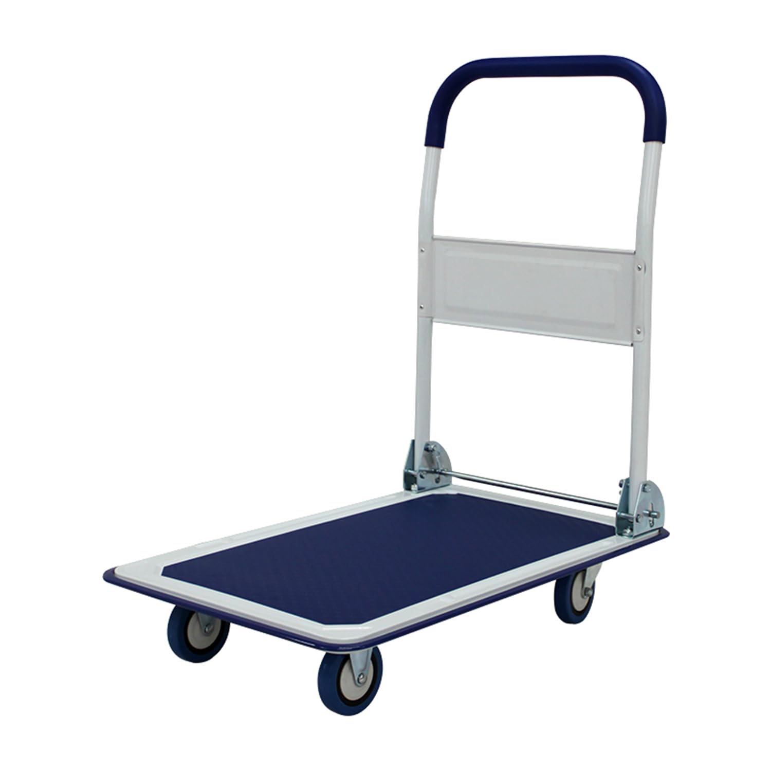 Moving Platform Hand Truck, Foldable for Easy Storage and 360 Degree Swivel Wheels with 330lb Weight Capacity Push Cart Dolly for Home Stores