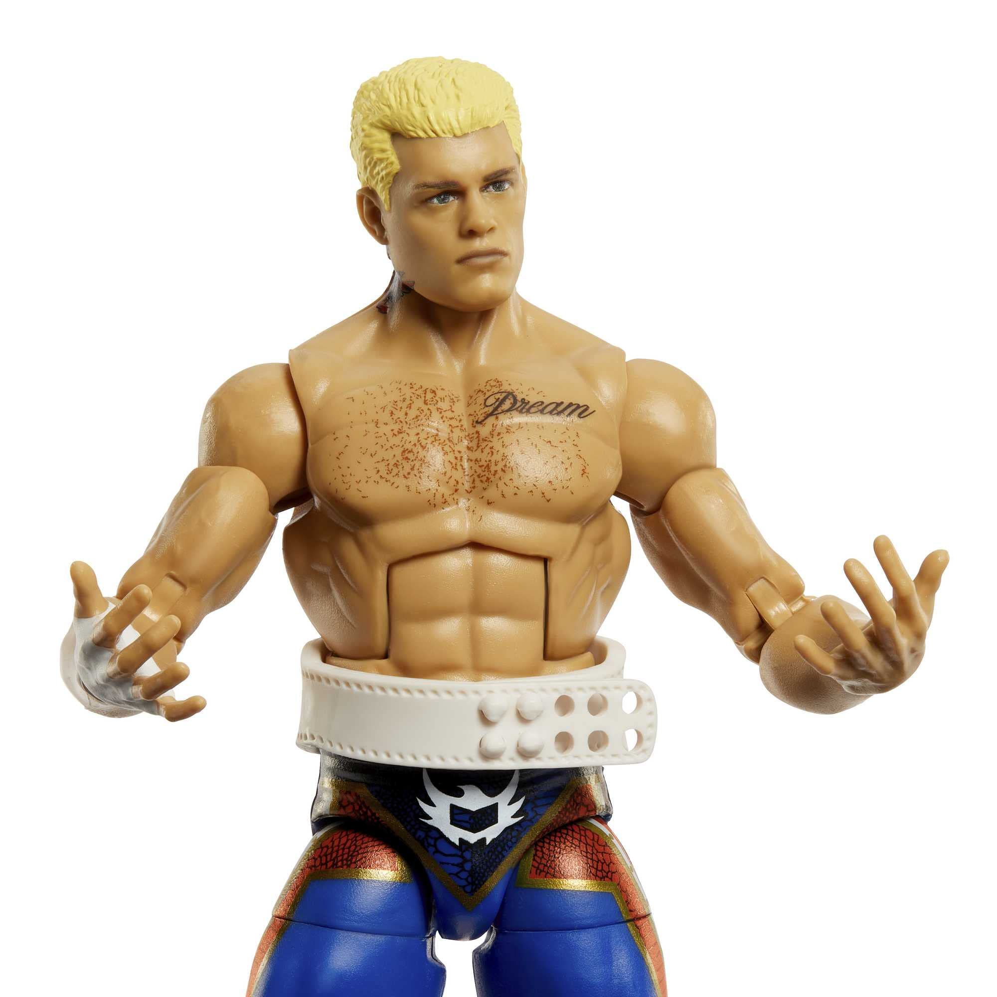 Mattel WWE Mr. America Elite Collection Action Figure, Deluxe Articulation & Life-like Detail with Iconic Accessories, 6-inch