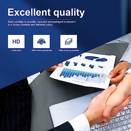 TN227 High Yield Toner Cartridge 4 pack TN227BK TN227C TN227M TN227Y Replacement for Brother TN-227BK/C/M/Y Toner Cartridge MFC-L3750CDW HL-3210CW 3230CDN 3290CDW DCP-L3550CDW Printer