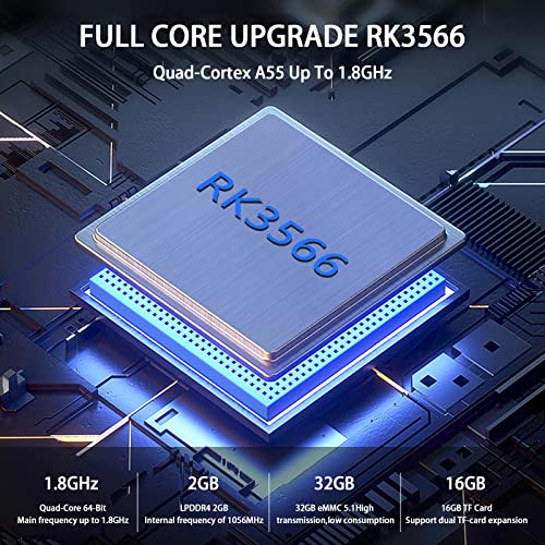 RG353V Handheld Game Console with Dual OS Android 11 and Linux, Retro Handheld Game Console Built-ind 64G TF Card 4556 Games, Support 5G WiFi 4.2 Bluetooth, Streaming and HDMI 3.5 Inch (RG353V Grey)